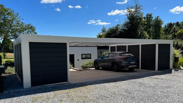 KUBIC Funkis carport – moderne carport i høj kvalitet